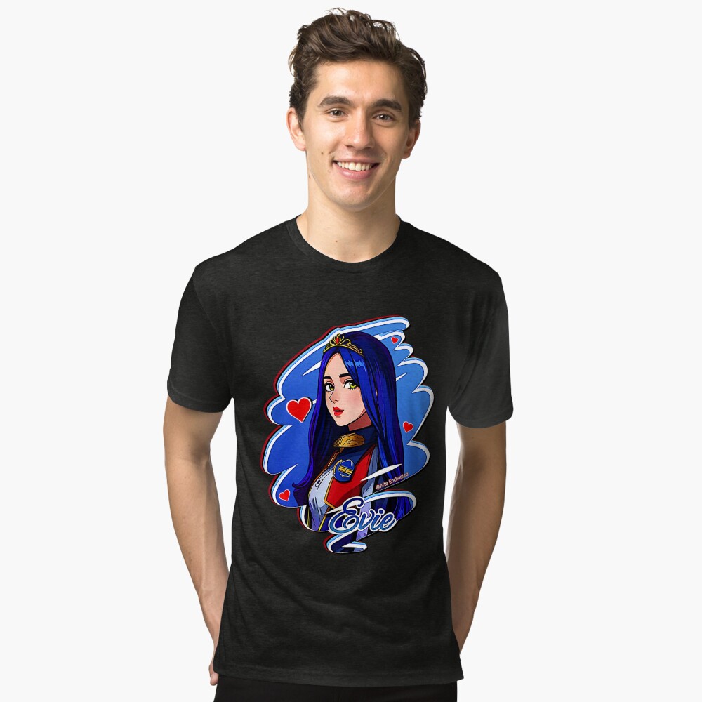 "Evie Blue Princess - Descendants 3 Manga Anime Cartoon Pop Art Style ...