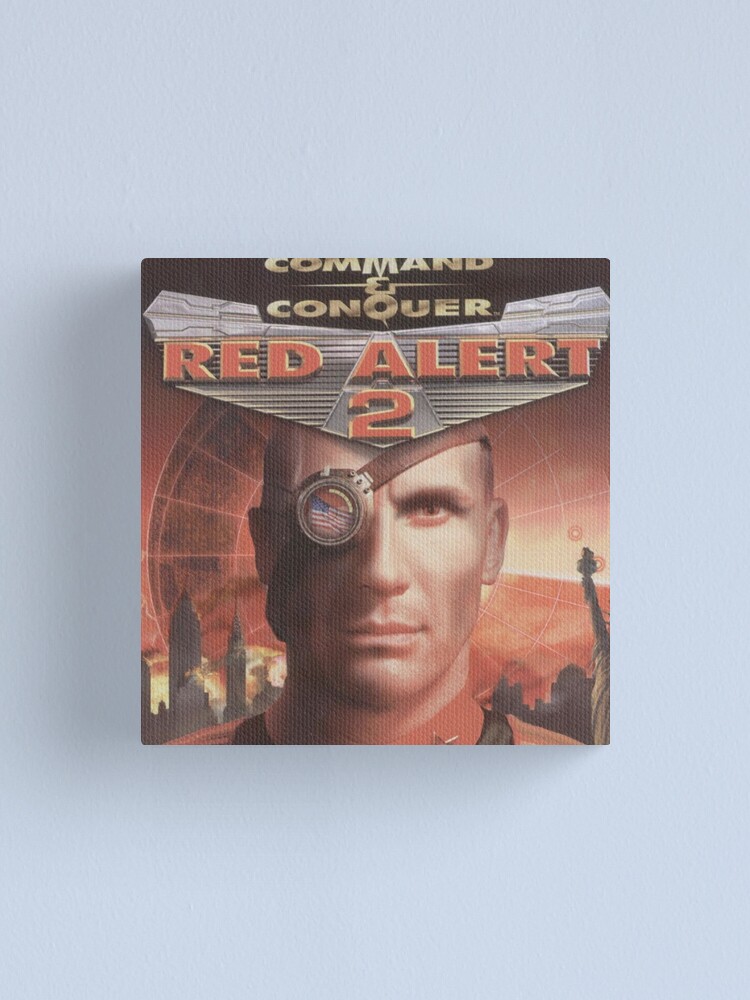 "Command and Conquer Red Alert 2 Cover" Canvas Print by MammothTank ...