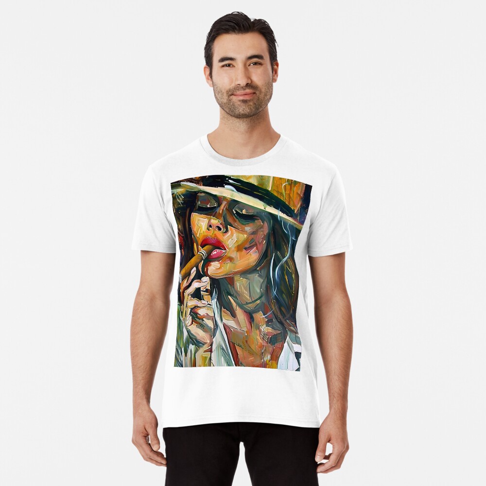 "Femme Fatale's Enigma- Woman with Veiled Eyes, Red Lipstick, and ...