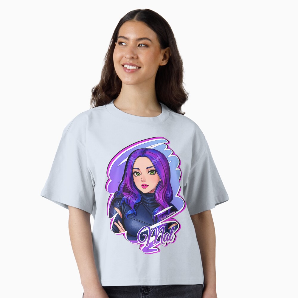 "Mal Purple Queen - Descendants 3 Manga Anime Cartoon Comics Style ...