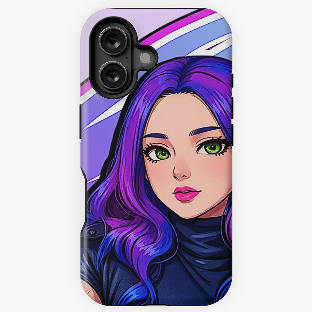 "Mal Purple Queen Star - Descendants 3 Manga Anime Cartoon Comics Style ...
