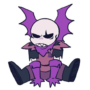 "Swapfell Sans sitting" Sticker for Sale by WAVE-nine | Redbubble