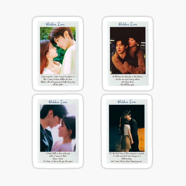 "Hidden Love Sticker Set / T Shirt" Sticker for Sale by DiverseDazzle ...