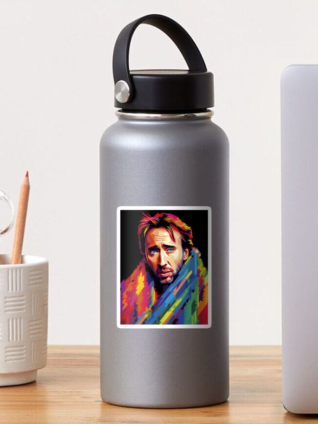 "Colorful Comfort: Cage Will Keep You Warm " Sticker for Sale by ...