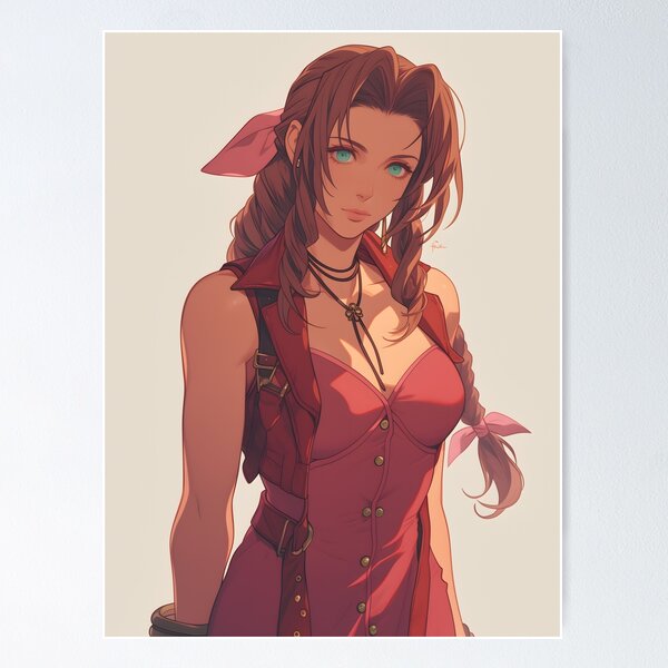 "Aerith - 3" Poster by Infinite-Aspire | Redbubble