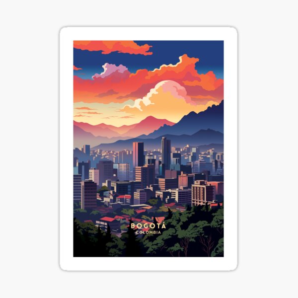 "Bogotá: Exploring Colombia's Vibrant Capital" Sticker for Sale by ...