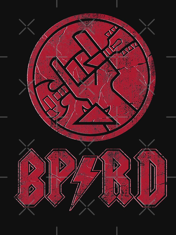 "BPRD Rock Band (Red Stone)" T-shirt for Sale by Getsousa | Redbubble ...