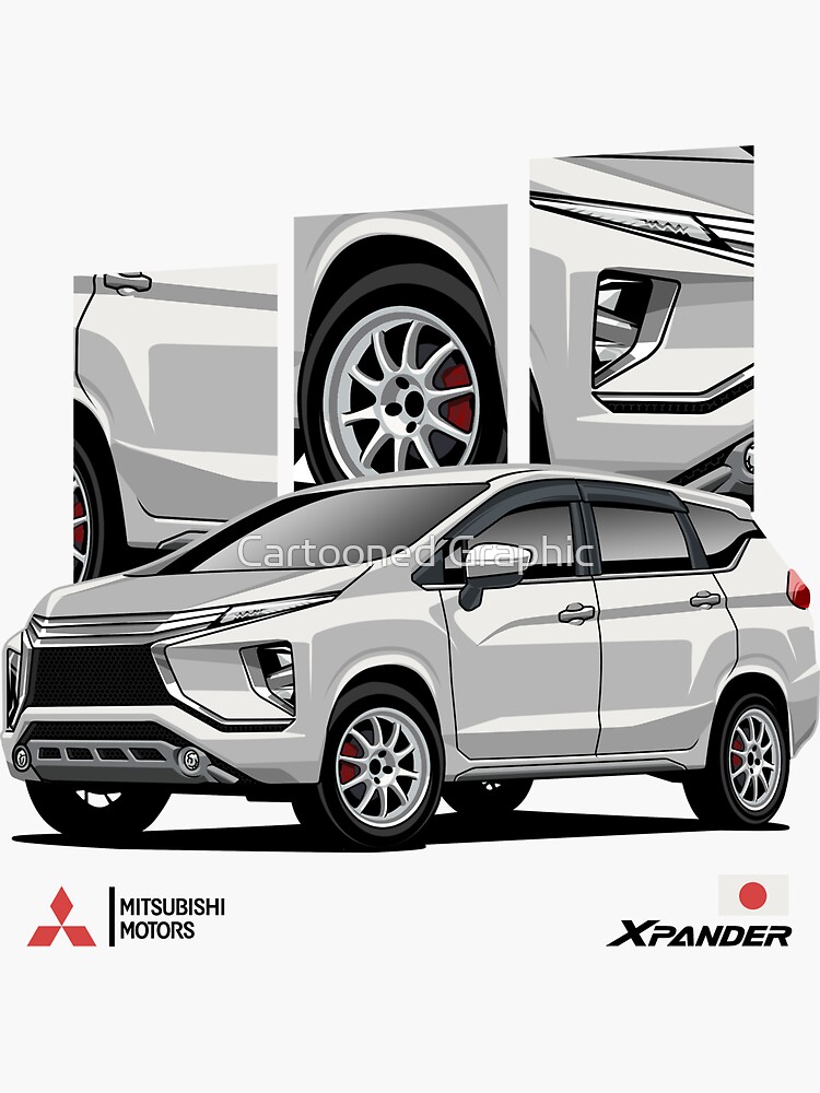 "White Xpander Bravado And Strong Charisma" Sticker for Sale by zaki ...