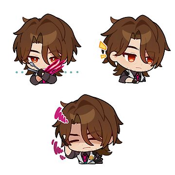 "Gallagher Sticker set Honkai Star Rail" Sticker by Demray | Redbubble