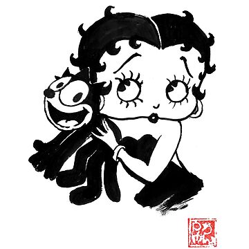 "betty boop and felix the cat" Poster by pechane | Redbubble