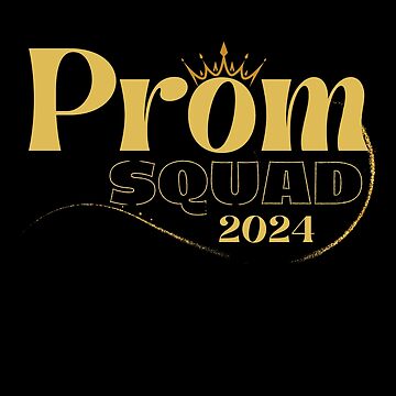 " Prom squad 2024" Sticker for Sale by MilkyForest | Redbubble