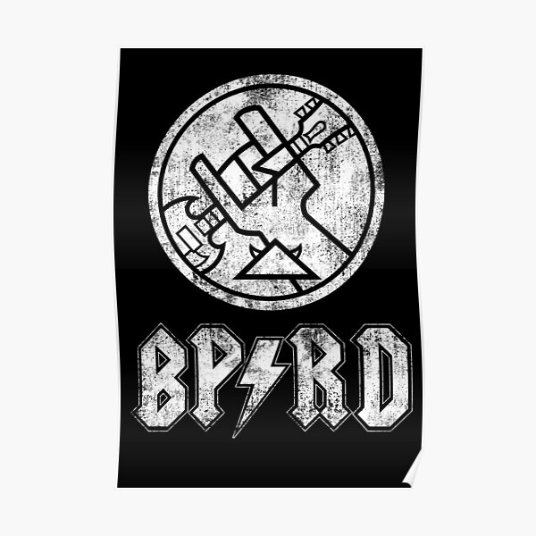 "BPRD Rock Band (Dead Bone)" Poster by Getsousa | Redbubble