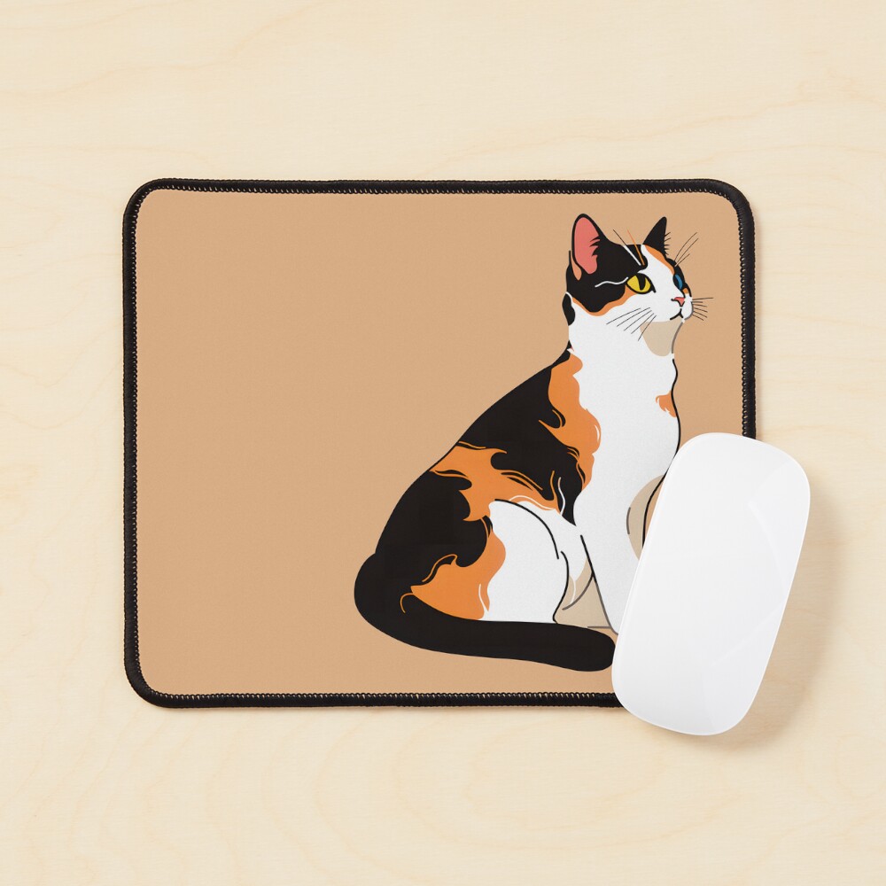 "Calico Cat with Heterochromatic Eyes, Calico Cat Lovers, Calico Cat ...
