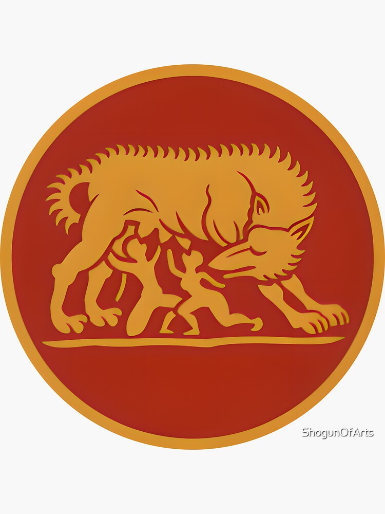 "Roman Republic Faction Symbol From Total War: Rome II" Sticker for ...