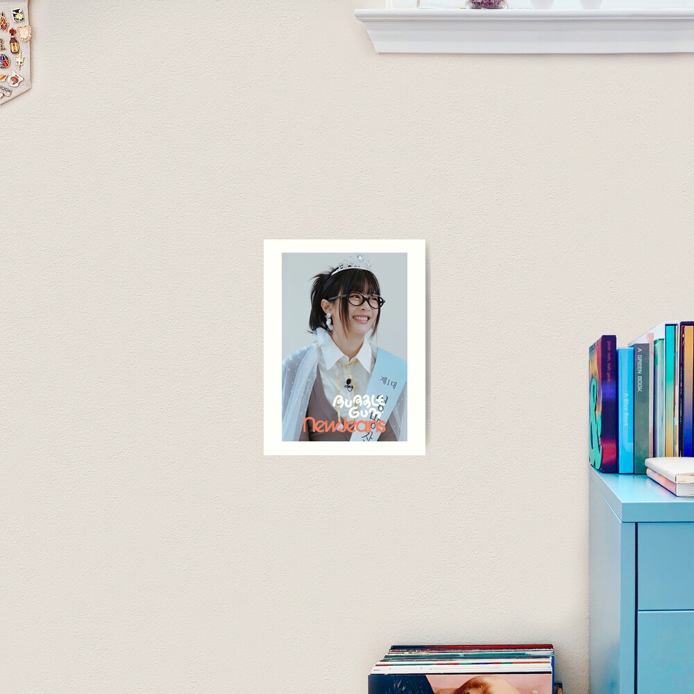 "Hanni Bubble Gum Super Shy Cool With You ETA New Zip" Poster for Sale ...