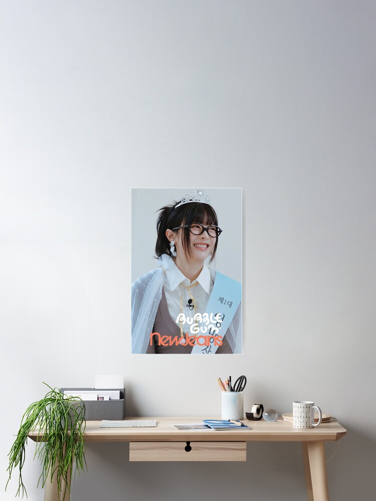 "Hanni Bubble Gum Super Shy Cool With You ETA New Zip" Poster for Sale ...