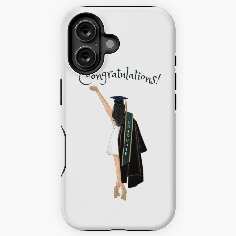 "Graduation Girl Sticker" Sticker for Sale by AStudioCo | Redbubble