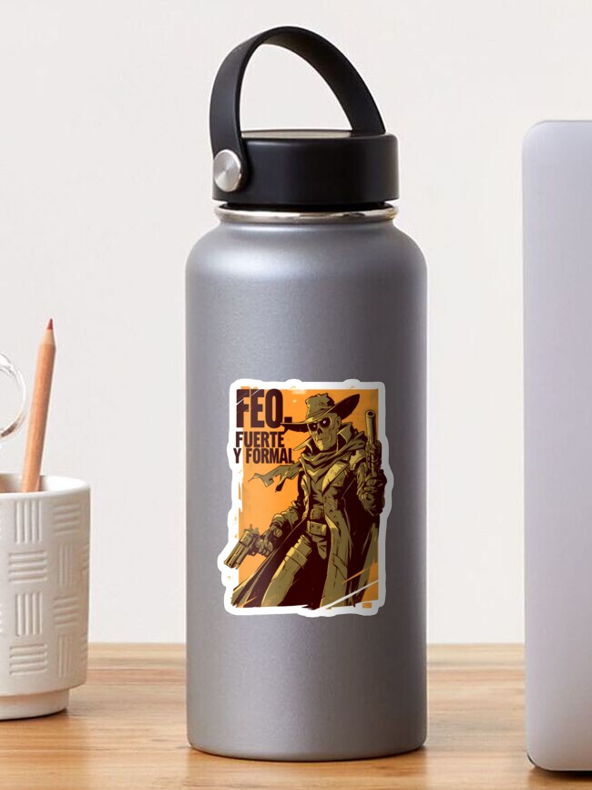 "Feo, Fuerte y Formal - Gunslinger Ghoul - Post Apocalyptic" Sticker ...
