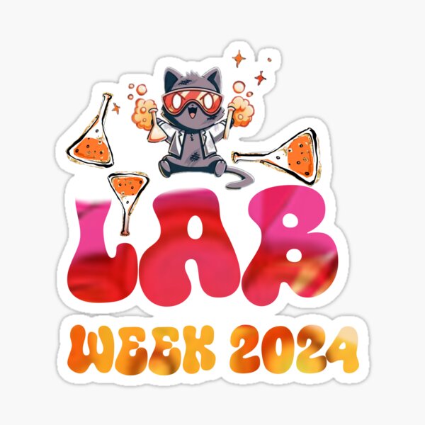 "Lab week" Sticker by IAMRACHID | Redbubble