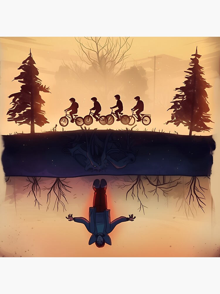 "Stranger Things - The Upside Down, The Mind Flayer and Hawkins" Poster ...