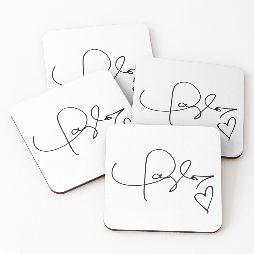 "taylor swift signature with heart " Sticker for Sale by artsforu ...