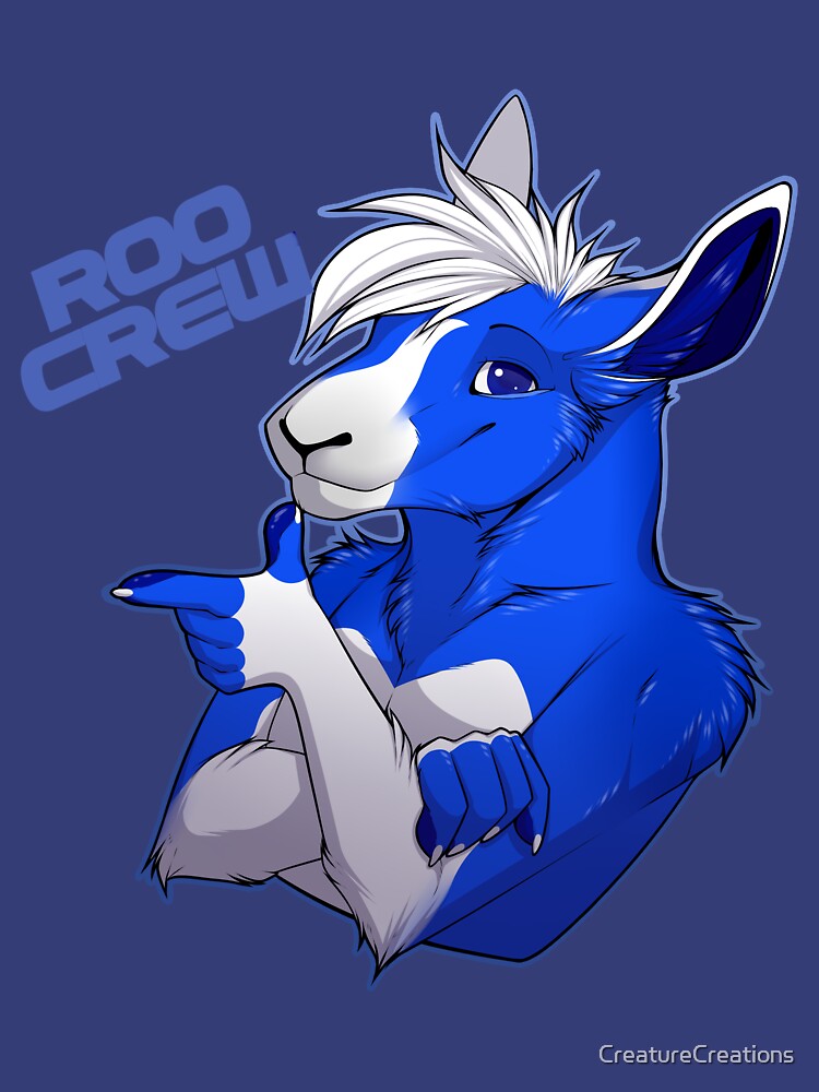 "ROO CREW" T-shirt for Sale by CreatureCreations | Redbubble | roo t ...