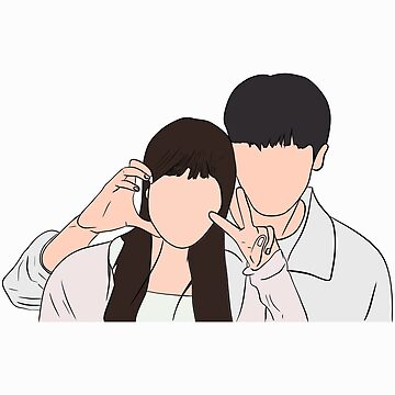 "Lovely runner kdrama fanart" Sticker for Sale by vyascreations | Redbubble