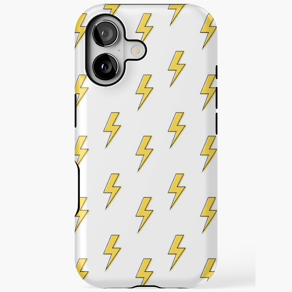 "Yellow Flash Pattern" Sticker for Sale by lukassfr | Redbubble