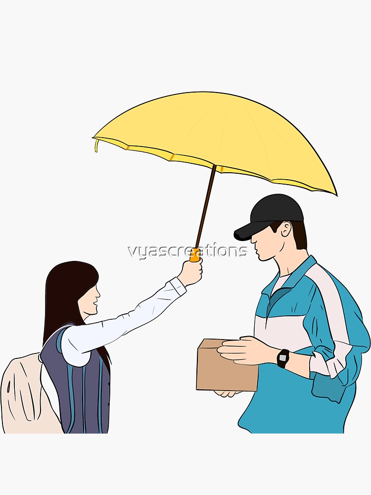 "Lovely runner kdrama fanart" Sticker for Sale by vyascreations | Redbubble