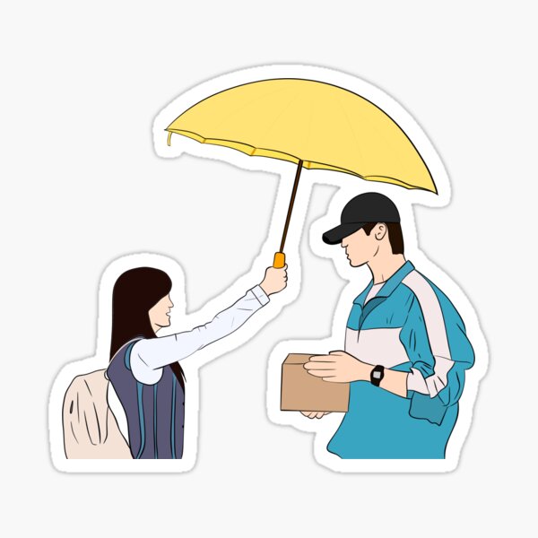 "Lovely runner kdrama fanart" Sticker for Sale by vyascreations | Redbubble
