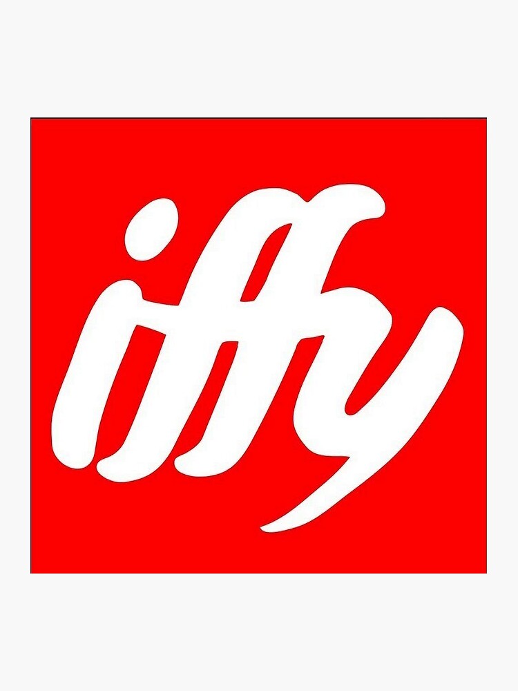 "Iffy " Sticker for Sale by E H | Redbubble
