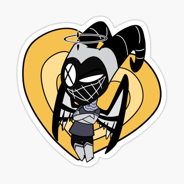 "Chibi heart lute" Sticker for Sale by Ash Beetle | Redbubble