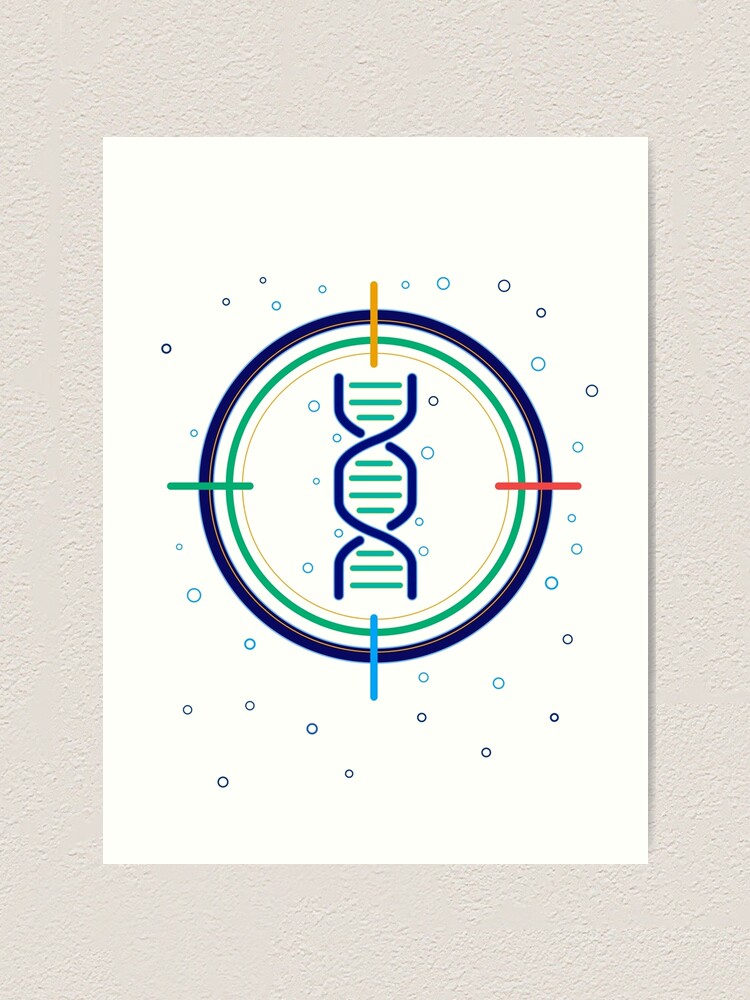 "Molecular biology" Art Print by ntimea | Redbubble