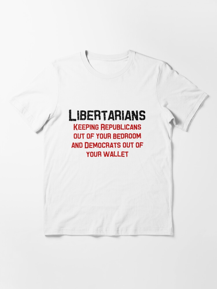 "Libertarian Help" T-shirt for Sale by EsotericExposal | Redbubble ...