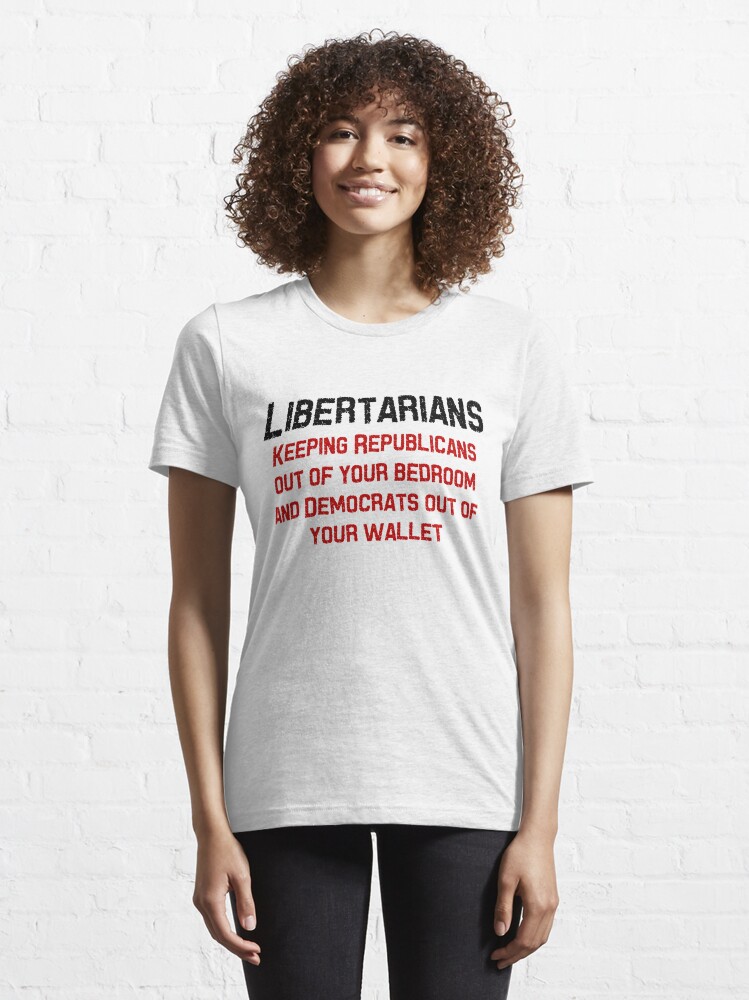 "Libertarian Help" T-shirt for Sale by EsotericExposal | Redbubble ...