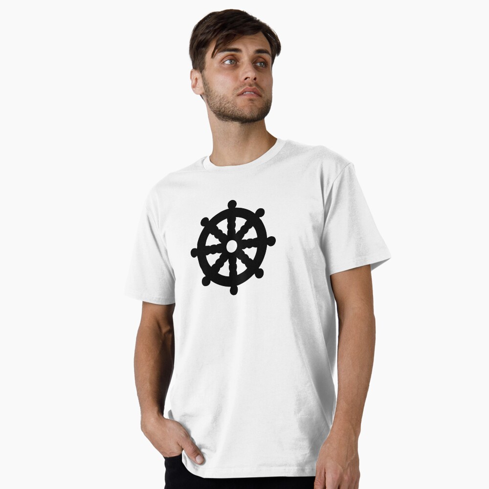 "Buddha wheel of Dharma Dharmachakra" Sticker by huggymauve | Redbubble