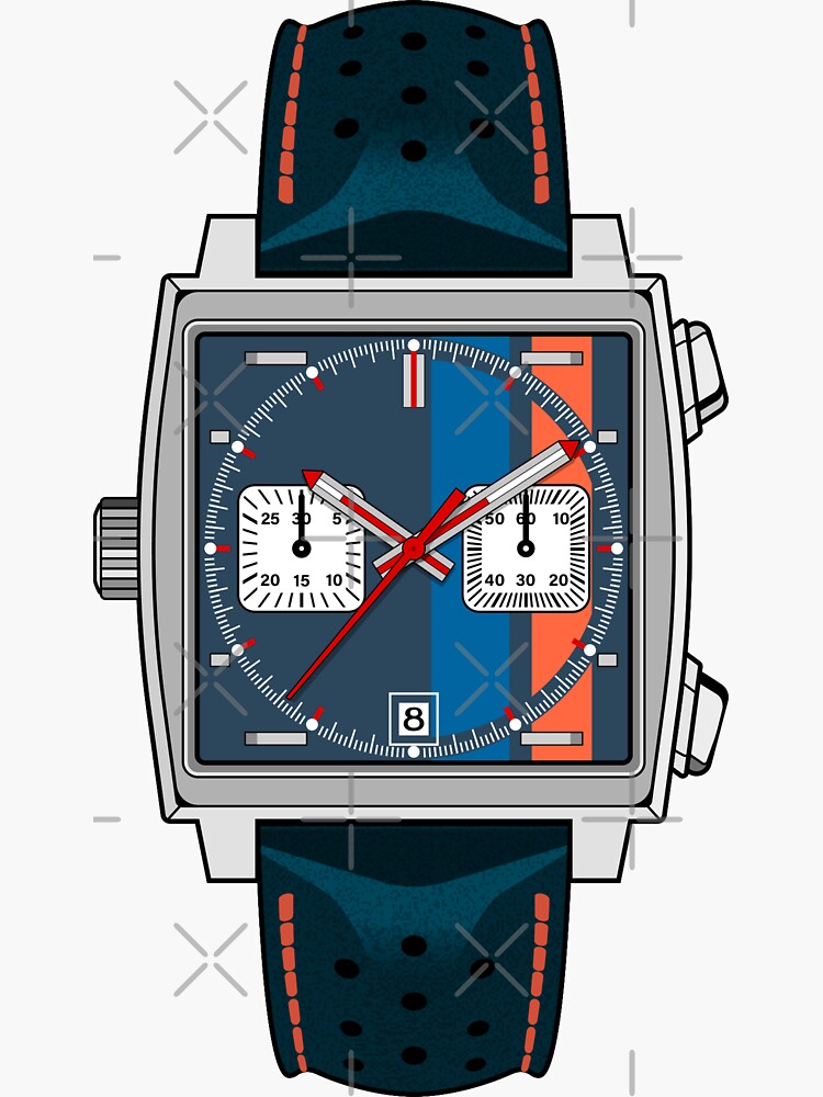 "Classic Chrono Wristwatch" Sticker for Sale by HSDESIGNS Studio ...