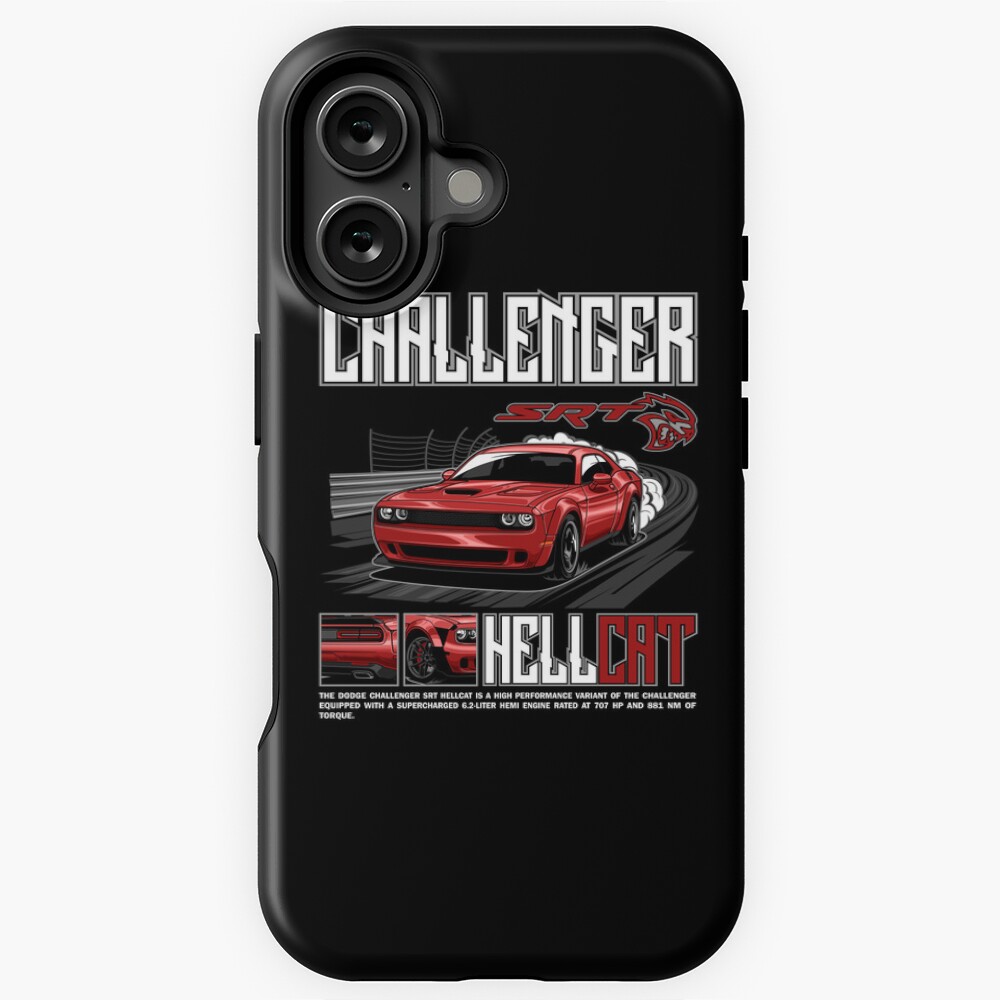 "Challenger SRT Hellcat" Essential T-Shirt for Sale by idrdesign | Redbubble