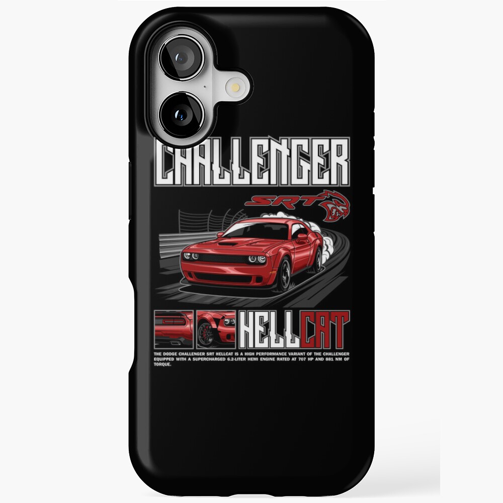 "Challenger SRT Hellcat" Essential T-Shirt for Sale by idrdesign | Redbubble