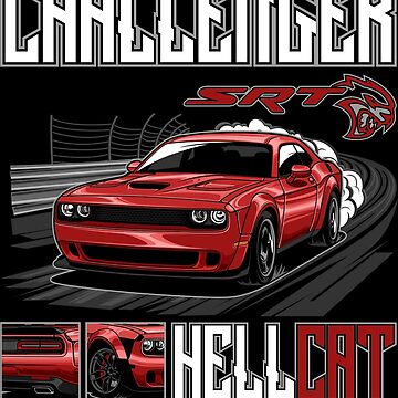 "Challenger SRT Hellcat" Essential T-Shirt for Sale by idrdesign ...