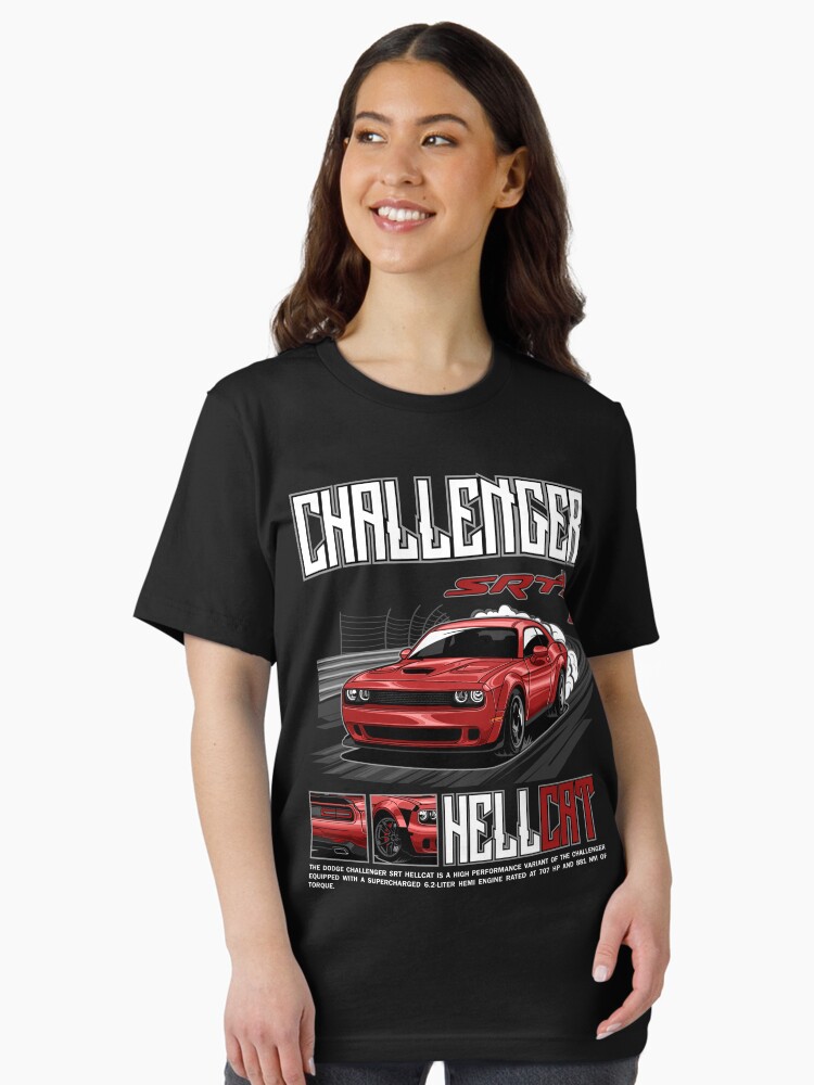 "Challenger SRT Hellcat" Essential T-Shirt for Sale by idrdesign ...