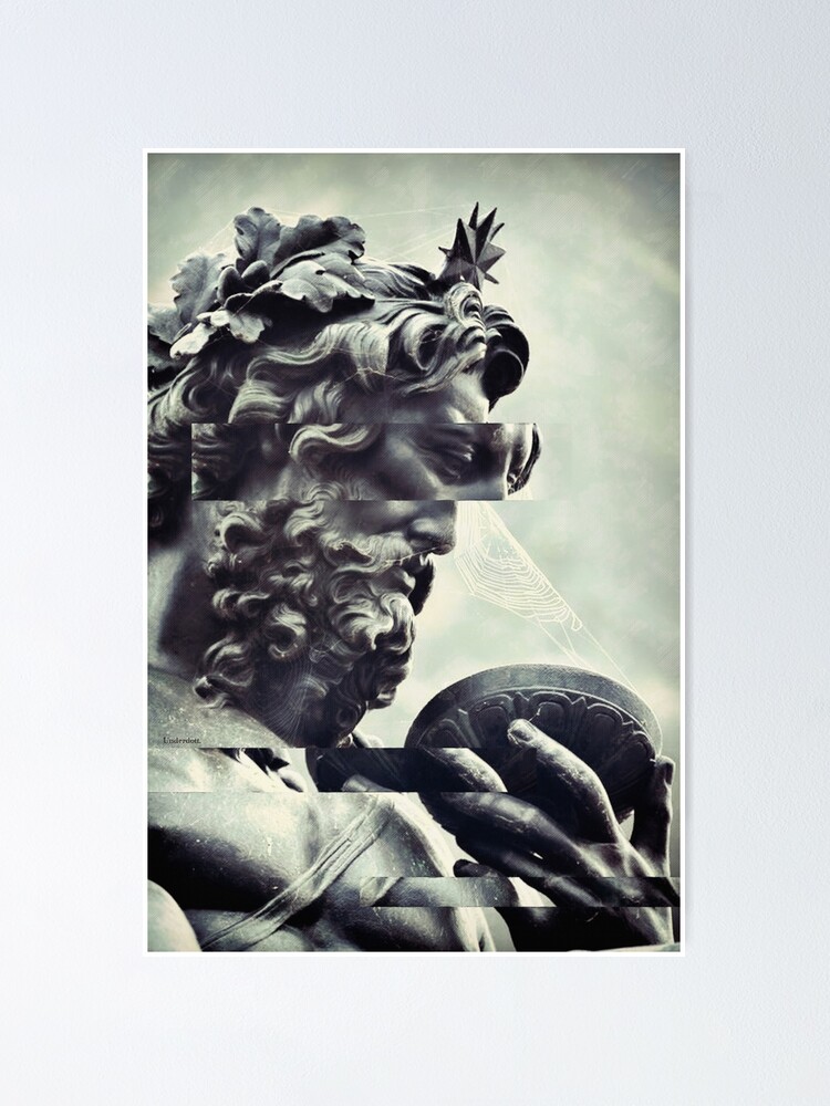 "Zeus" Poster for Sale by Underdott | Redbubble