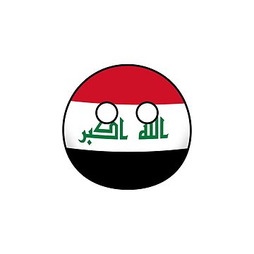 "Iraq Countryball" Sticker for Sale by Candie-Shop | Redbubble