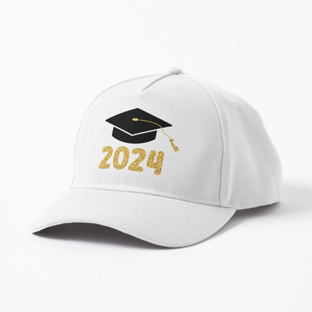 "Graduation 2024. Graduate Cap Glitter Print" Sticker for Sale by ...