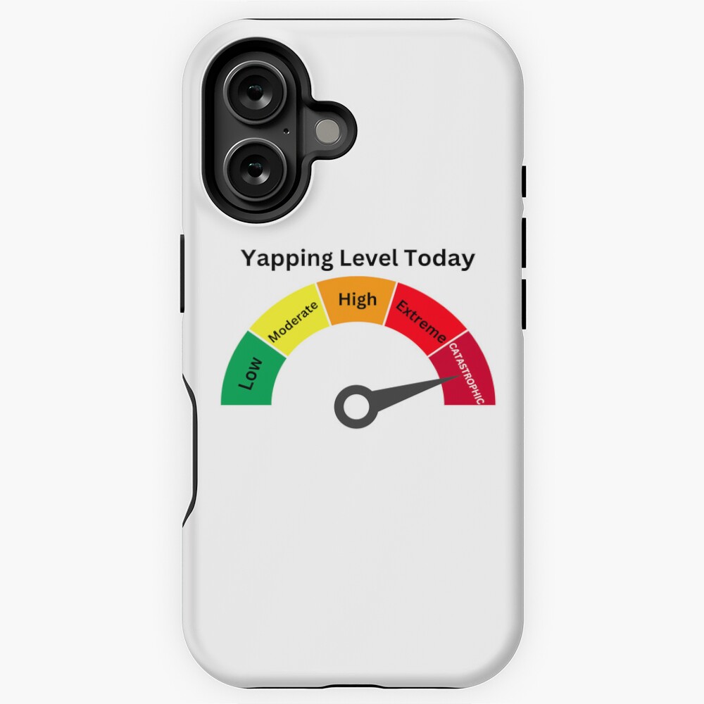 "professional yapper yapping level meter funny meme" Poster for Sale by ...