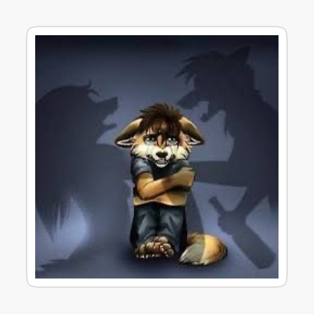 Lobo Llorando Twitch Emote Lobo Gris Llorando Triste / Sub Emoji