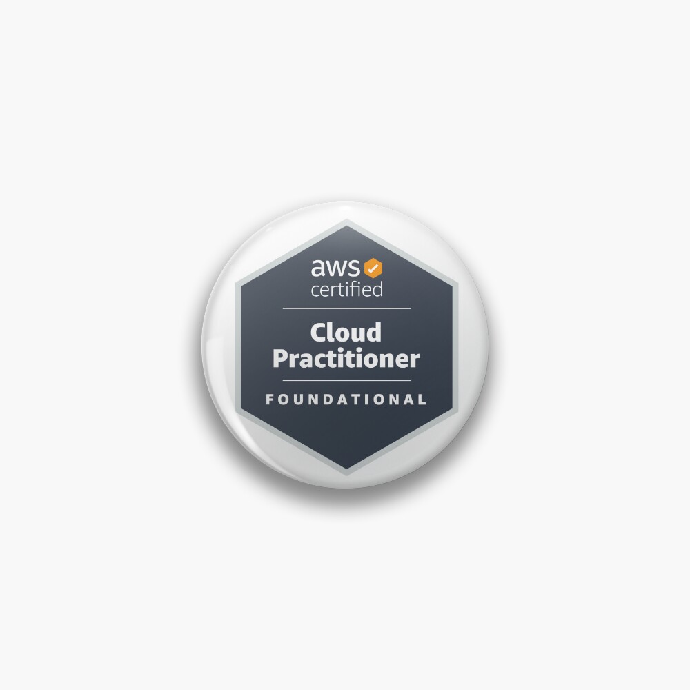 "AWS Certified Cloud Practitioner Badge" Sticker for Sale by burak-kp ...