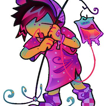 "REGRETEVATOR Infected Kasper Sick IV" Sticker for Sale by sanglosu ...