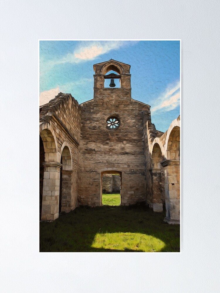 "Forgotten World - Santa Maria di Cartignano, Italy" Poster by ...
