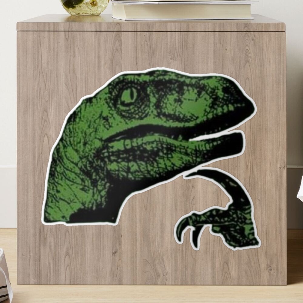 Puzzled Velociraptor Meme